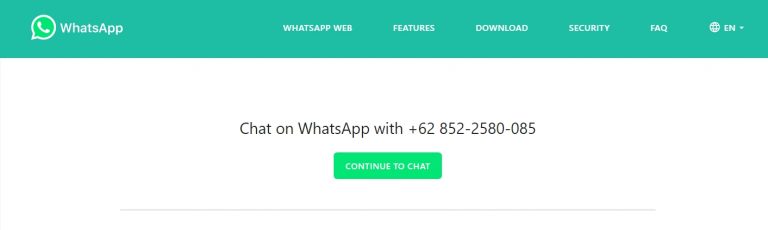 Cara Kirim Chat WA Tanpa Save Nomor » Terminal Tekno